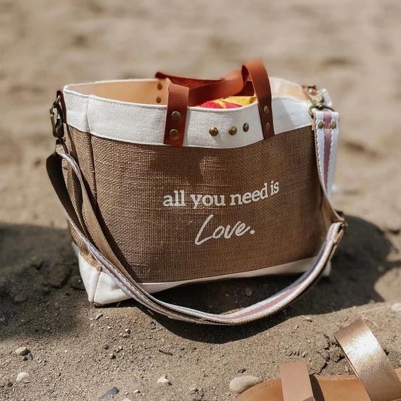 Pretty Simple | Bags | New Pretty Simple Womens All You Need Is Love ...
